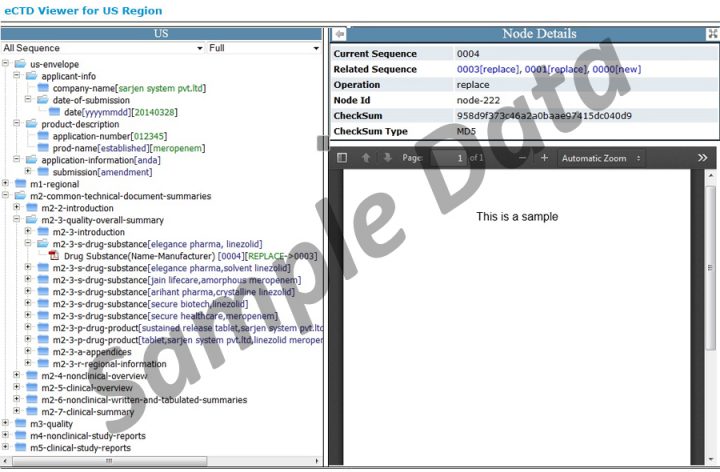 eCTD Software: eCTD viewer software, eCTD life cycle management